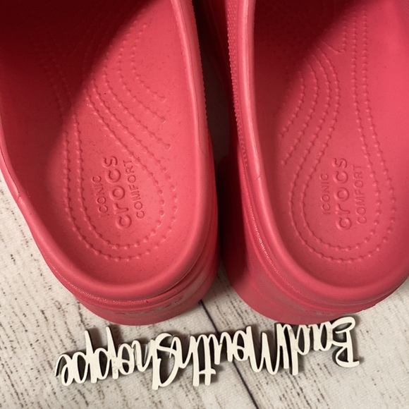 CROCS | Shoes | Nwt Crocs X Lil Nas X Siren Clog In Hyper Pink W7 M5 ...